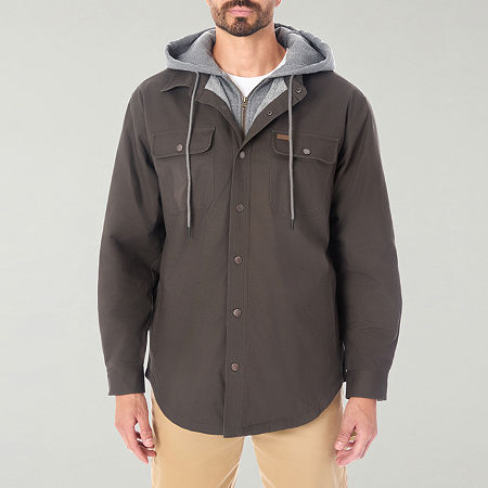 Click here for Smiths Workwear Mens Sherpa-Lined Hooded Stretch-C... prices