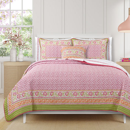 J By J Queen Bold Shiloh Quilt Sets