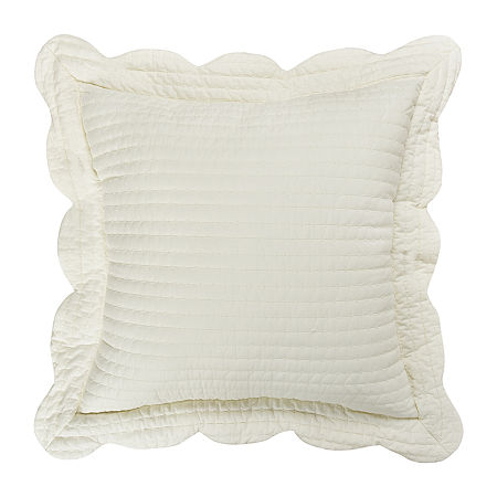 Click here for Piper Wright Amherst Quilted Sham  Euro - Cream prices