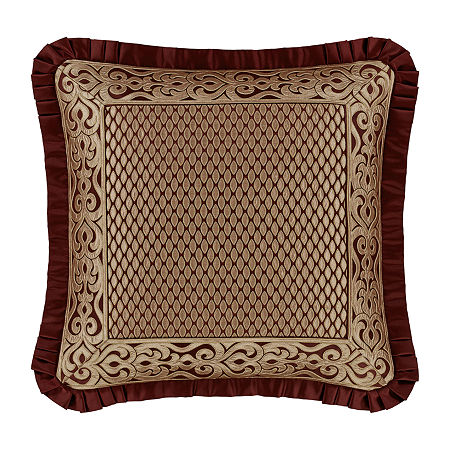 J Queen New York Renzo Sham  European - Crimson