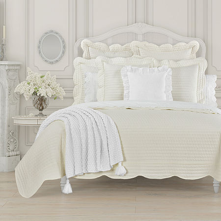 Piper & Wright Amherst Quilt  Full/Queen - Cream