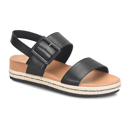 Click here for Womens b.o.c. Hilda Slingback Sandals - Black prices