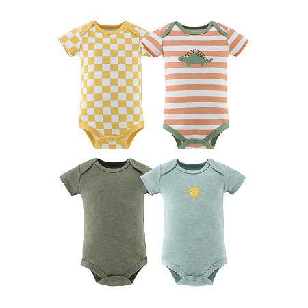 Click here for The Peanutshell Baby Girls Short Sleeve Cotton Bod... prices