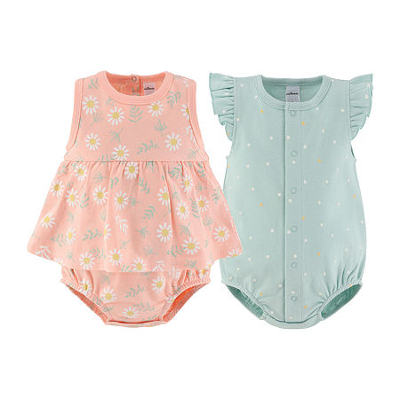Click here for The Peanutshell Baby Girls Floral 2-pc. Romper  12... prices