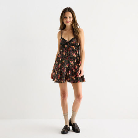 Click here for Arizona Womens Sleeveless Juniors Floral Babydoll... prices