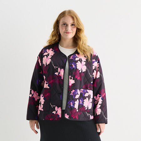 Click here for Liz Claiborne Womens Plus Lightweight Quilted Jack... prices