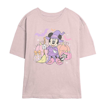 Click here for Disney Witch Womens Juniors Crew Neck Short Sleeve... prices