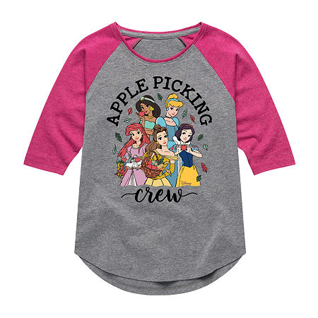 Click here for Disney Collection Girls Round Neck 3/4 Sleeve Prin... prices