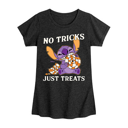 Click here for Disney Collection Girls Round Neck Short Sleeve Gr... prices