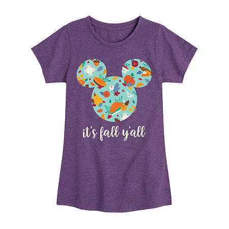 Click here for Disney Collection Girls Crew Neck Short Sleeve Min... prices