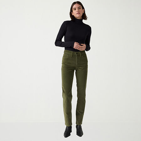 Click here for Levis Womens 724 High Rise Straight Jeans  29  Gre... prices