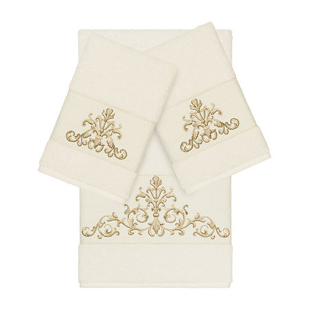 Click here for Linum Home Turkish Cotton Scarlet 3-Pc. Embellishe... prices