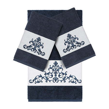 Click here for Linum Home Turkish Cotton Scarlet 3-Pc. Embellishe... prices