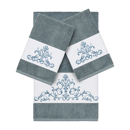 Click here for Linum Home Turkish Cotton Scarlet 3-Pc. Embellishe... prices