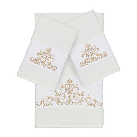 Click here for Linum Home Turkish Cotton Scarlet 3-Pc. Embellishe... prices