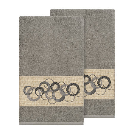 Click here for Linum Home Annabelle 2-Pc. Embellished Bath Towel... prices