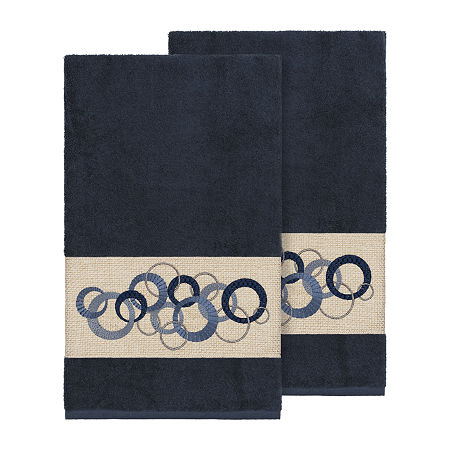 Click here for Linum Home Annabelle 2-Pc. Embellished Bath Towel... prices
