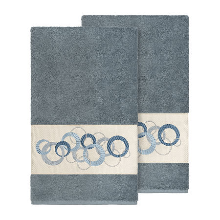 Click here for Linum Home Annabelle 2-Pc. Embellished Bath Towel... prices
