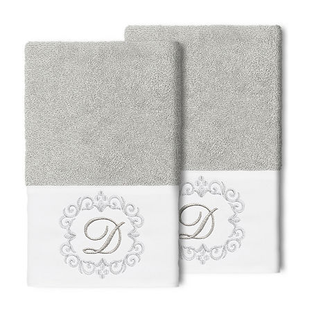 Click here for Linum Home Textiles Monica Silver Embellished 2-pc... prices