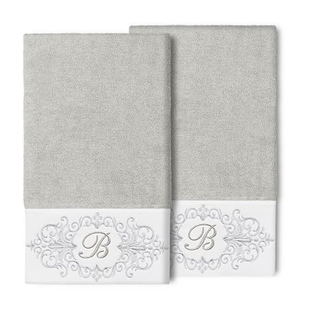 Click here for Linum Home Textiles Monica Silver Embellished 2-pc... prices