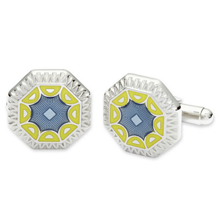 Click here for Art Deco Enamel Cuff Links  One Size  White prices