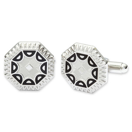 Click here for Art Deco Enamel Cuff Links  One Size  White prices