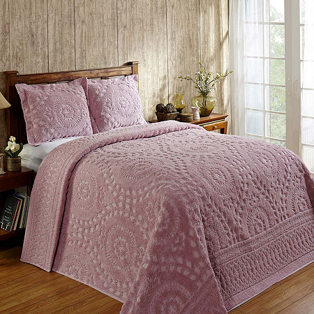 Click here for Better Trends Rio Bedspread  One Size  Pink prices