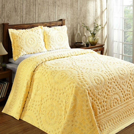Click here for Better Trends Rio Bedspread  One Size  Yellow prices