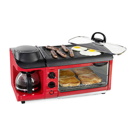 Click here for Nostalgia Breakfast Station  One Size  Red prices