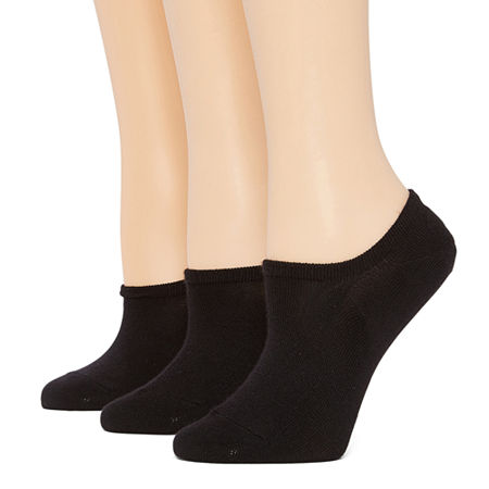 Click here for Mixit Sneaker Womens 3 Pair Liner Socks  4-10  Bla... prices