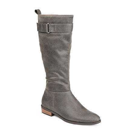 Click here for Journee Collection Womens Lelanni Stacked Heel Rid... prices