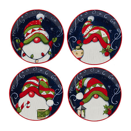 Click here for Certified International Holiday Magic Gnome 4-pc.... prices