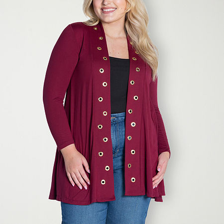 Click here for 24seven Comfort Apparel Womens Long Sleeve Open Fr... prices