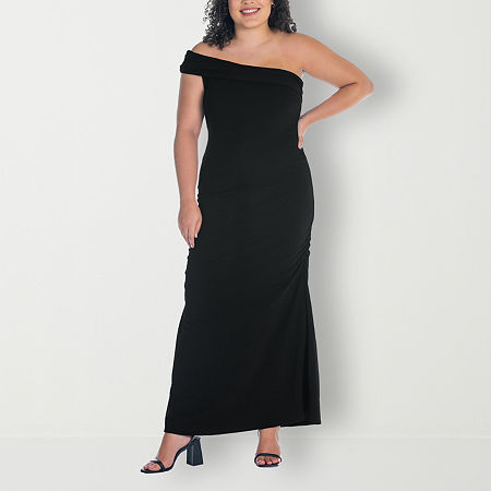 Click here for 24seven Comfort Apparel Plus Size Formal One Shoul... prices