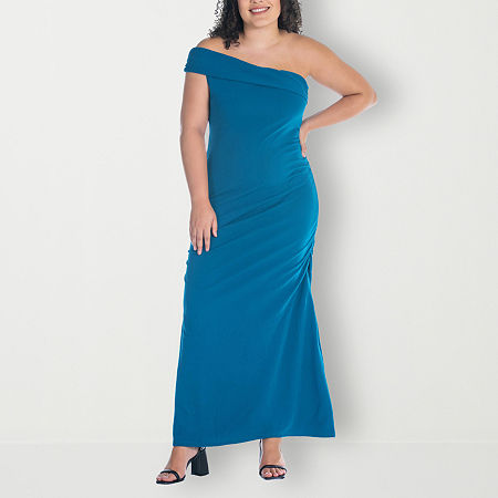 Click here for 24seven Comfort Apparel Plus Size Formal One Shoul... prices