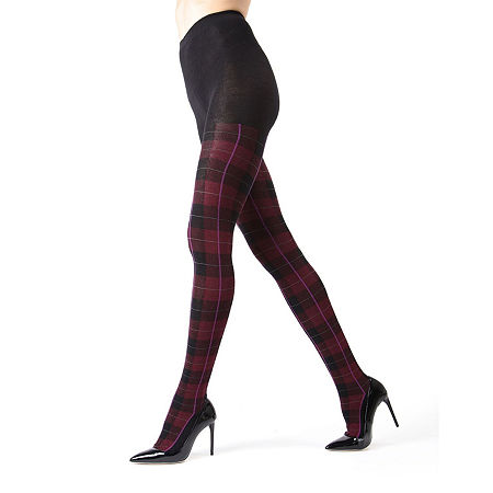 Click here for MeMoi Womens Tartan Plaid Sweater Plaid Tights  Sm... prices
