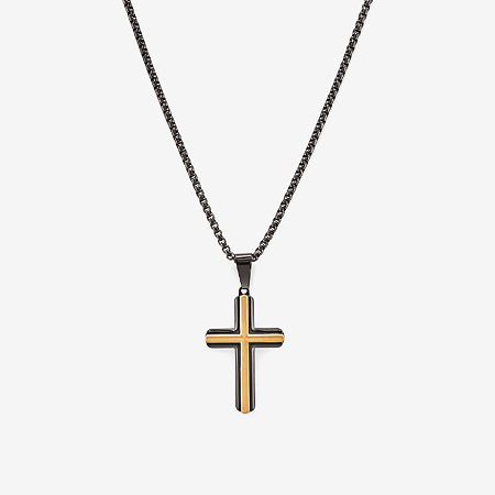 Click here for Mens Stainless Steel Cross 4-pc. Jewelry Set  One... prices