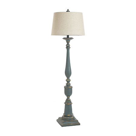 Click here for Stylecraft Distressed Avignon Floor Lamp  One Size... prices