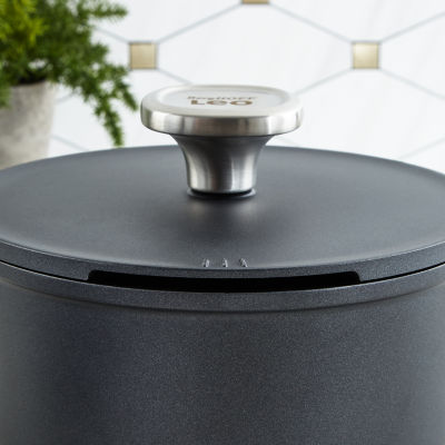 BergHOFF Leo Phantom Cearmic Non-Stick 6-pc. Cookware Set, Color: Black ...