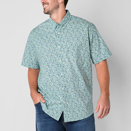 Click here for St. Johns Bay Mens Stretch Poplin Stretch Fabric S... prices