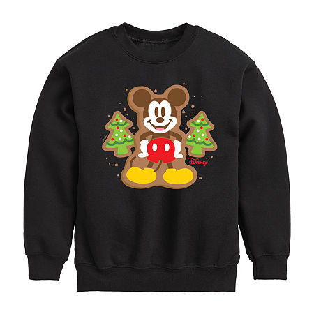 Click here for Disney Collection Boys Crew Neck Long Sleeve Micke... prices