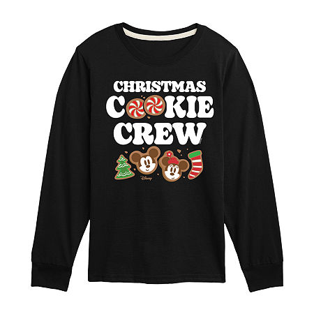 Click here for Disney Collection Boys Crew Neck Long Sleeve Micke... prices