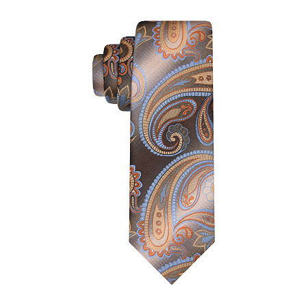 Click here for Van Heusen Orange Shaded Paisley Tie  One Size  Or... prices