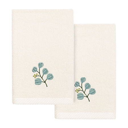 Click here for Linum Home Turkish Cotton Botanica Embellished 2-P... prices
