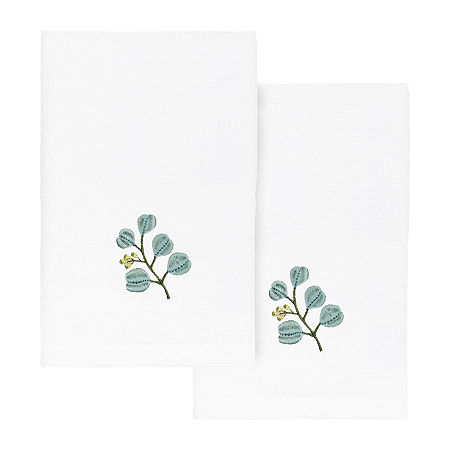 Click here for Linum Home Turkish Cotton Botanica Embellished 2-P... prices