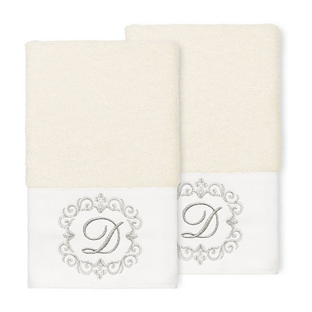 Click here for Linum Home Textiles Monica Silver 2-pc. Embellishe... prices