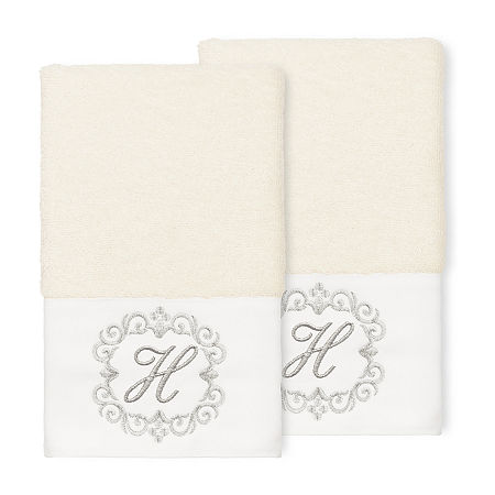 Click here for Linum Home Textiles Monica Silver 2-pc. Embellishe... prices