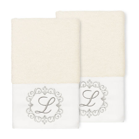 Click here for Linum Home Textiles Monica Silver 2-pc. Embellishe... prices