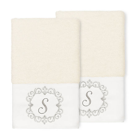Click here for Linum Home Textiles Monica Silver 2-pc. Embellishe... prices