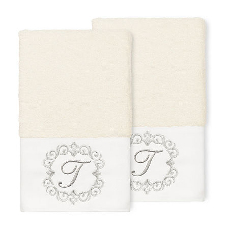 Click here for Linum Home Textiles Monica Silver 2-pc. Embellishe... prices